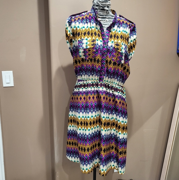 Speed Control | Dresses | 525 Sale Breezy Shirt Dress With Pockets 2x ...